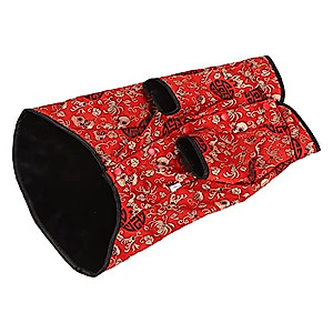 Dog Winter Coat, Pet Dog Costume Warm Fu Character Tang Costume Happy New Year Clothes