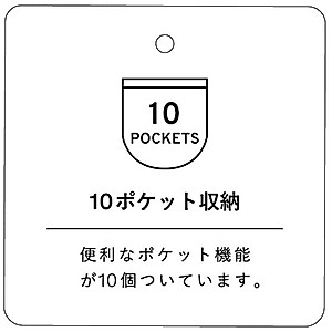 anello(アネロ) Anero POST ATC1225Z 2-Way Backpack, A4, Multiple Storage, Beige