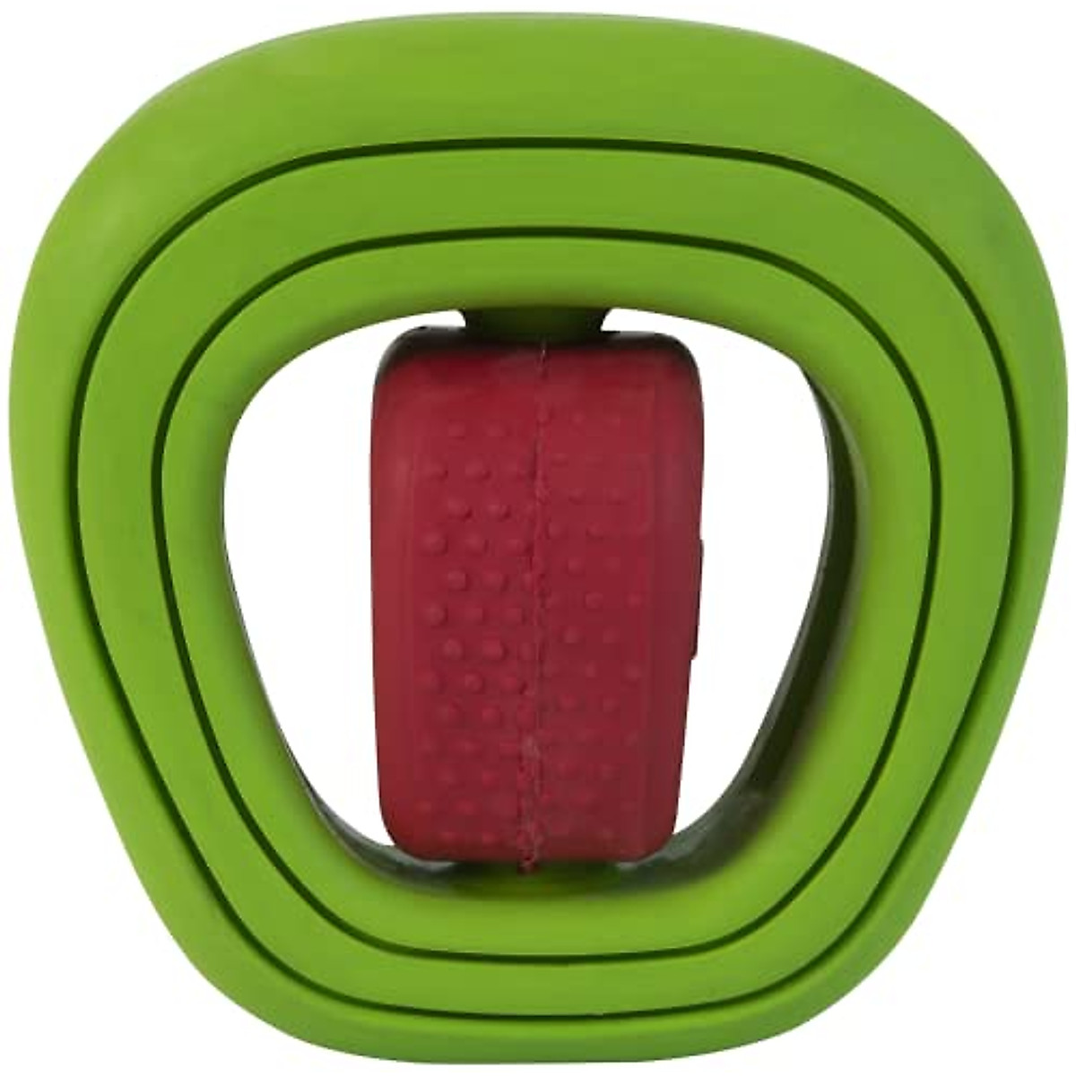 JW CHEW-EE Dental Dog Chew Toy; Cleans Your Pet's Teeth and Gums As They Play; Add Their Favorite Flavors, Apple Core