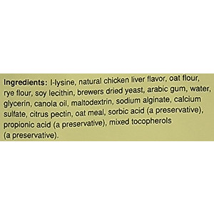 Pet Naturals of Vermont L-Lysine 60 Fun-Shaped Chews for Cats - 6 pack