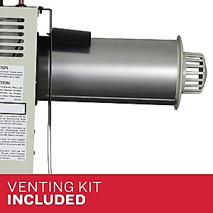 Ashley Hearth DVAG11N 11,000 BTU Direct Vent Natural Gas Heater, Cream