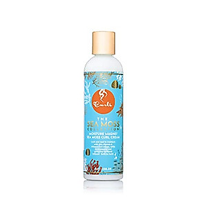 Curls Sea Moss Moisture Magnet Cream - Attracts and Locks In Moisture - Defines, Sculpts Waves, & Controls Frizz - For All Types 8oz, 1 Count