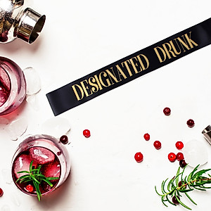 7 Bachelorette Sashes- 6 Bride Tribe Sashes and 1 Bride to Be Sash (Black)