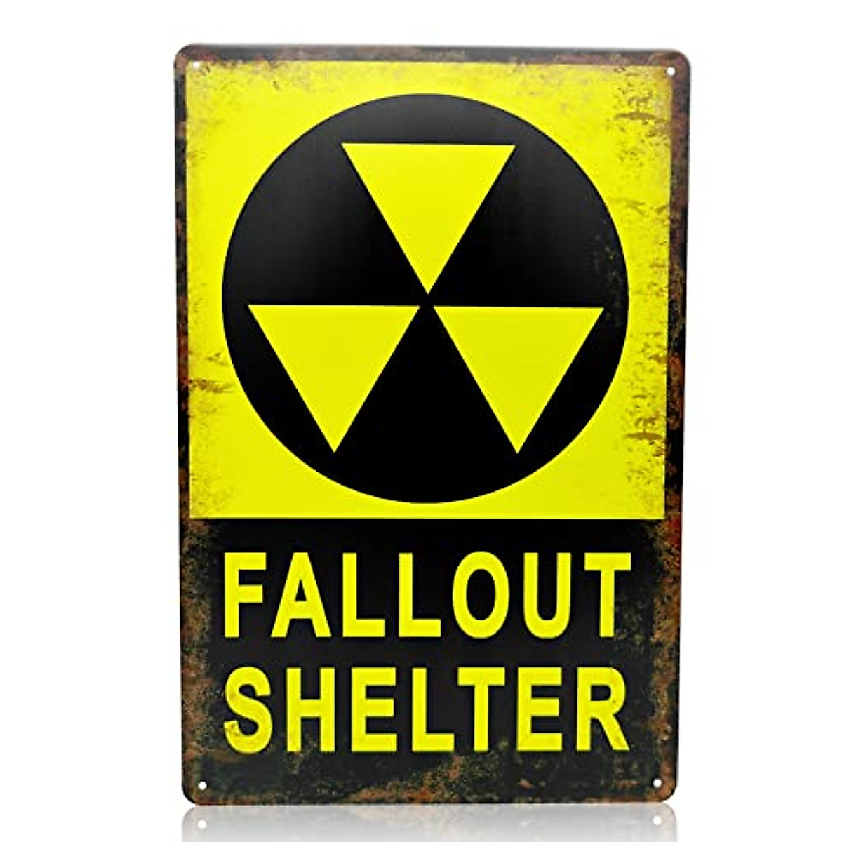 Fallout Shelter Man Cave Decor Accessories Game Room Mancave Decorations Fallout Merchandise Metal Sign 8x12" Inches