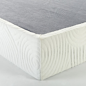 ZINUS Quick Lock Metal Smart Box Spring, 7.5 Inch Mattress Foundation, Strong Metal Structure, Easy Assembly, Queen, White, Hassle & Headache Free - Comes Together With Easy-to-follow In