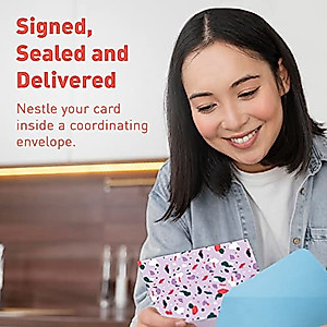 S&O Blank Cards for All Occasions in One Box Set - Blank Notecards with Envelopes for Handwritten Messages - All Occasion Cards Assortment Box with Envelopes - 24 Vibrant Notecards and Envelopes Set