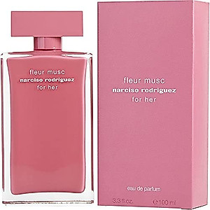 Narciso Rodriguez Fleur Musc by Narciso Rodriguez for Women Eau de Parfum Spray, 3.4 Ounce