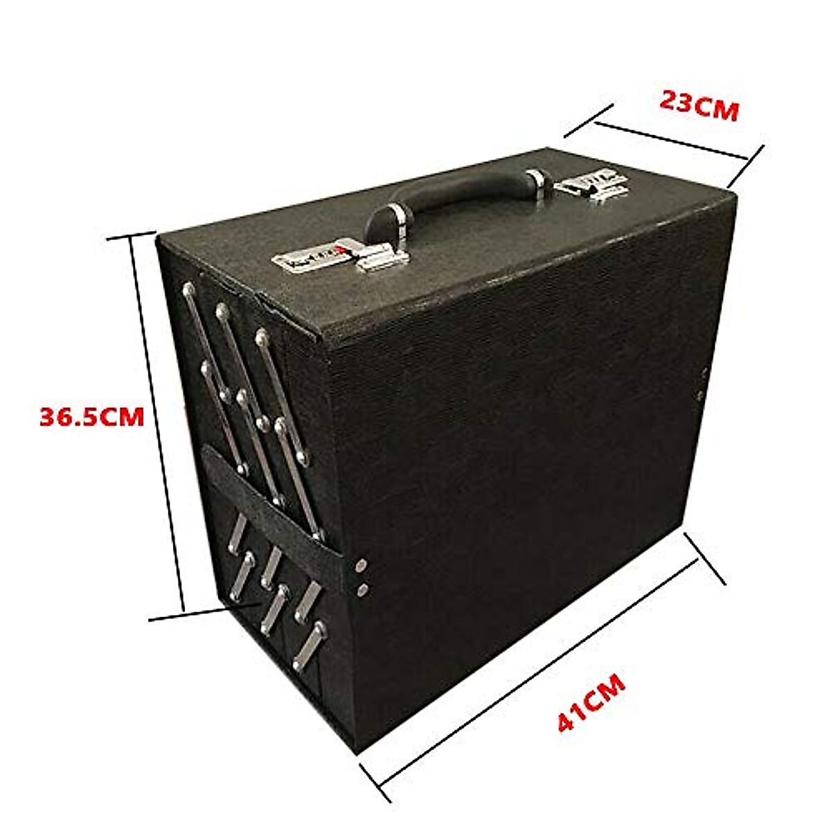 TFCFL Sunglasses Organizer, Sunglasses Slot Display Case,Sunglasses Jewelry Collection Storage Holder Box with Clear Glass Lid PU (48 Slots)