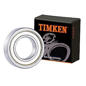TIMKEN 6005-ZZ 4PACK Double Metal Seal Bearings 25x47x12mm, Pre-Lubricated and Stable Performance and Cost Effective, Deep Groove Ball Bearings