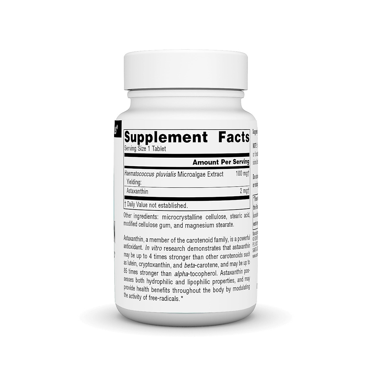 Source Naturals Astaxanthin, Antioxidant Carotenoid, 2mg - 120 Tablets