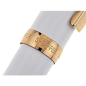 Sheaffer Prelude Ballpoint - White Lacquer with Rose Gold Trim E2914251