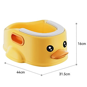 ZAJSSS Portable Pet Bathtub ﻿pet Shower Basin with Side Groove Handle Multi-functional Pet Bathtub for Small Pets and Cats Indoor and Outdoor, Yellow