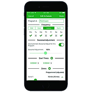 Rain-Bird Lnk Link WiFi Module Mobile Wireless Irrigation Controller Upgrade for Indoor Outdoor ESP-TM2 and ESP-Me Series Controller Sprinkler Systems