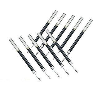 Pentel Refill Ink for EnerGel Liquid Gel Pen ,1.0mm Black Ink, Value Set of 10 Refills