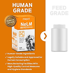 Mepet Multivitamin for Dogs - Mouth Dissolving Strips, Dog Vitamins and Supplements - for Healthy Skin, Coat, Hip & Joint Support, Immune & Digestive System - Pet Health Supplies - Beef, 30 Strips