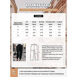 Dokotoo Joggers for Women Pajama Linen Pants for Women 2023 Spring Summer Comfy Soft High Waisted Teacher Pants with Pockets Satin Womens Dress Pants Khaki