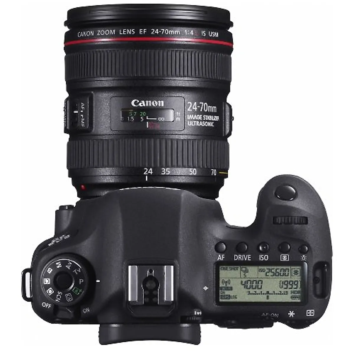 Canon EOS 6D with EF 24-70mm F4L IS USM Lens - International Version (No Warranty)