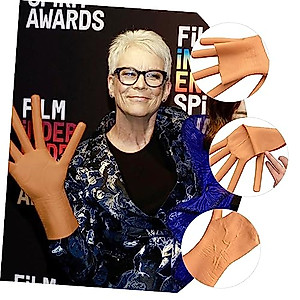 DOITOOL 1 Pair Cosplay Glove Halloween Costume Gloves hot Dog Scary Party Props Gothic Gloves Party Costume Gloves Halloween Costume Accessory Full Finger Gloves Halloween Gloves