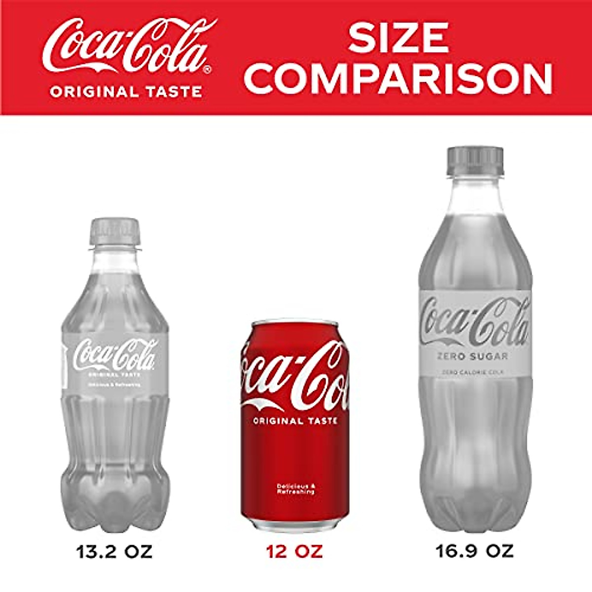 Coca Cola Original, 12 Fl Oz Cans, 24 Pack