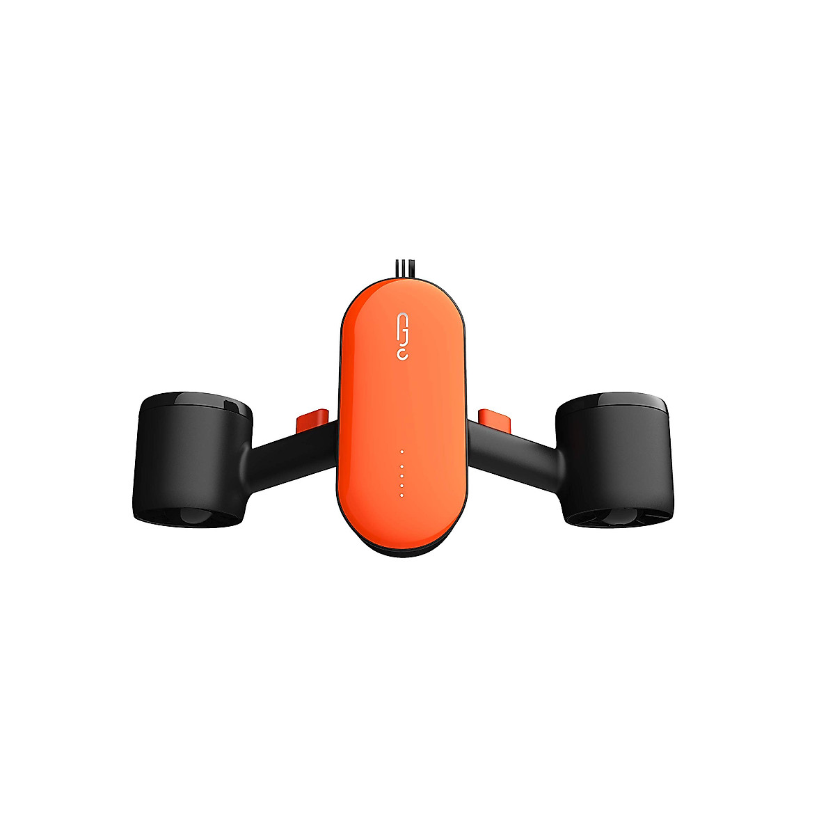 GENEINNO S2, Underwater Scooter Dual Propellers with Compatible with GoPro, Orange, 504 * 148 * 270 mm
