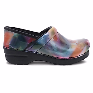 Dansko Women's Professional Spray Paint Patent Clogs 5.5-6 M US