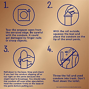 Durex Avanti Bare Real Feel Condoms, Non Latex Lubricated Condoms for Men with Natural Skin on Skin Feeling, FSA & HSA Eligible, 10 Count (Pack of 3)