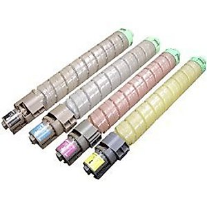 eToner Brand Compatible Ricoh Aficio SP C830dn SP C831dn Toner Cartridge Set Black. Cyan. Magenta. Yellow