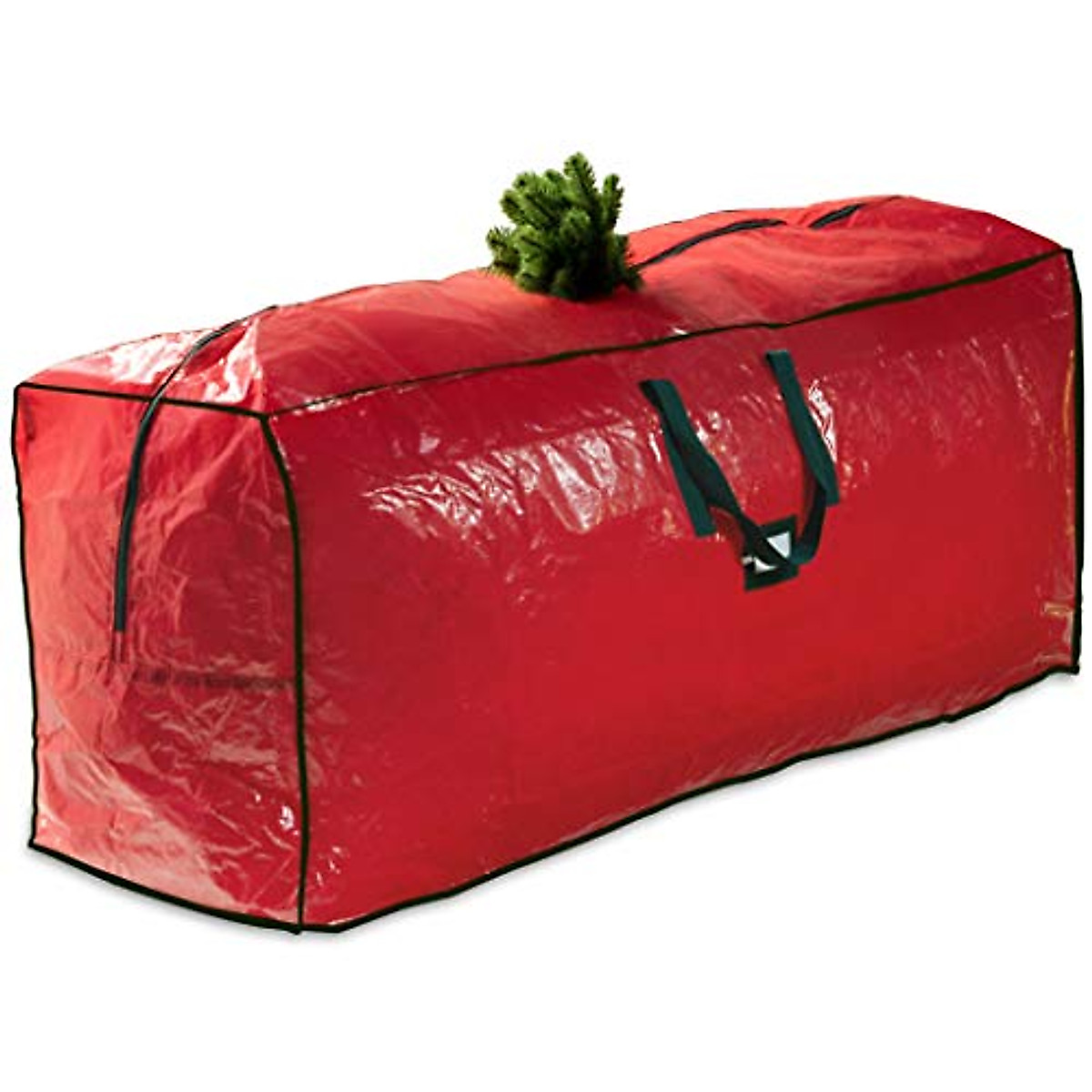 Christmas Tree Storage Bag - for Artificial Trees up- to 9-Ft. Tall - Durable Bag Waterproof Material With Stitched Reinforced Carrying Handles - Protects Against Dust Insects, & Moisture