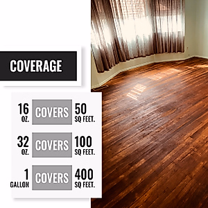 Real Milk Paint Dark Half Tung Oil Mix for Wood Finishing, Cutting Boards, Butcher Blocks, Wood Floors, Clay, Stone, Slate, Food Grade, 32 Ounces