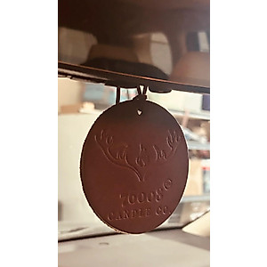 Leather Scented Car Air Freshner | Fathers Day Gifts for Dad from Daughter Son | Odor Eliminator | Automotive Accessories |Car perfume for Men | Father’s Day Gifts | Scented Candles for Men |