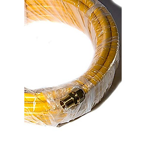 Gas Flex 1/2" Tubing Pipe KIT 33ft with 2 MALE Fittings Gasflex