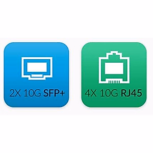 Ubiquiti Networks UniFi Switch 6 XG PoE, 10G 6-Port Switch with 802.3bt PoE++ (US-XG-6POE)