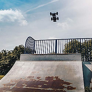 ARRMA 1/8 Notorious 6S V5 4WD BLX Stunt RC Truck with Spektrum Firma RTR (Transmitter and Receiver Included, Batteries and Charger Required), Black, ARA8611V5T1