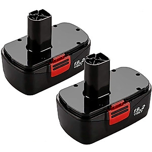 Ibanti 2 Packs 4.5Ah Replacement Battery for Craftsman 19.2V Battery DieHard C3 315.115410 315.11485 130279005 1323903 120235021 Compatible with Craftsman 19.2 Volt Battery Charger Cordless Drills