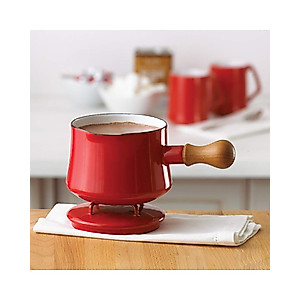 DANSK Red Kobenstyle Chili 1 Qt. Saucepan, 2.35 LB