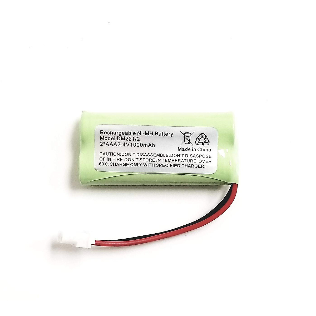 for Vtech Battery DM222 DM221 Audio Baby Monitor Parent Unit ((2.4V NIMH 800Mah)) Ships from The USA