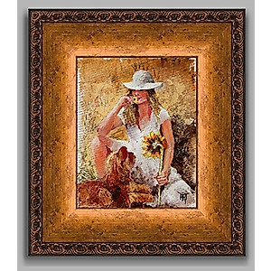 SOLD My Favorite Things, Figurative Female By Internationally Renown Storytelling Impressionist Artist Yary Dluhos.