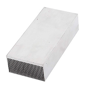 Aluminum Heat Radiator Heatsink Cooling Fin 150x69x37mm Silver Tone liuqiangmeiguo (Color : 1)