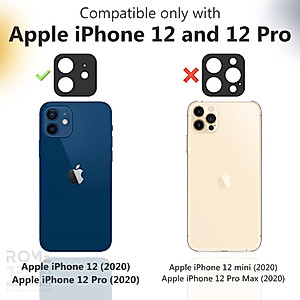 for Apple iPhone 12 Pro /12 Case with Belt Clip Holster, Kickstand Slim Cover Phone Case - Black