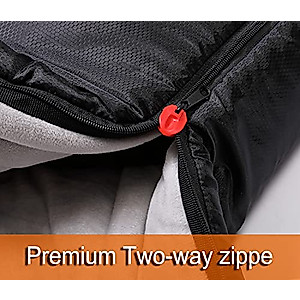 Londtren Large 0 Degree Sleeping Bags for Adults Cold Weather Sleeping Bag Camping Winter Below Zero 20 15 Flannel Big and Tall XXL