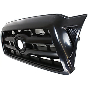 Garage-Pro Bumper Cover Kit Compatible with 2005-2010 Toyota Tacoma Textured, 2-pc kit with Grille Front