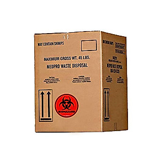 Ignixia Biohazard Sign Decals (Pack of 10) Round Stickers for Hospitals, Labs, and Industrial use Universal Biohazard Symbol