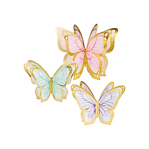 Golden Butterfly Centerpiece, 3 ct
