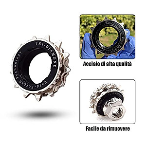 DRIFT MANIAC 13t Freewheel BMX,Single Speed Freewheel 1/2" x1/8"