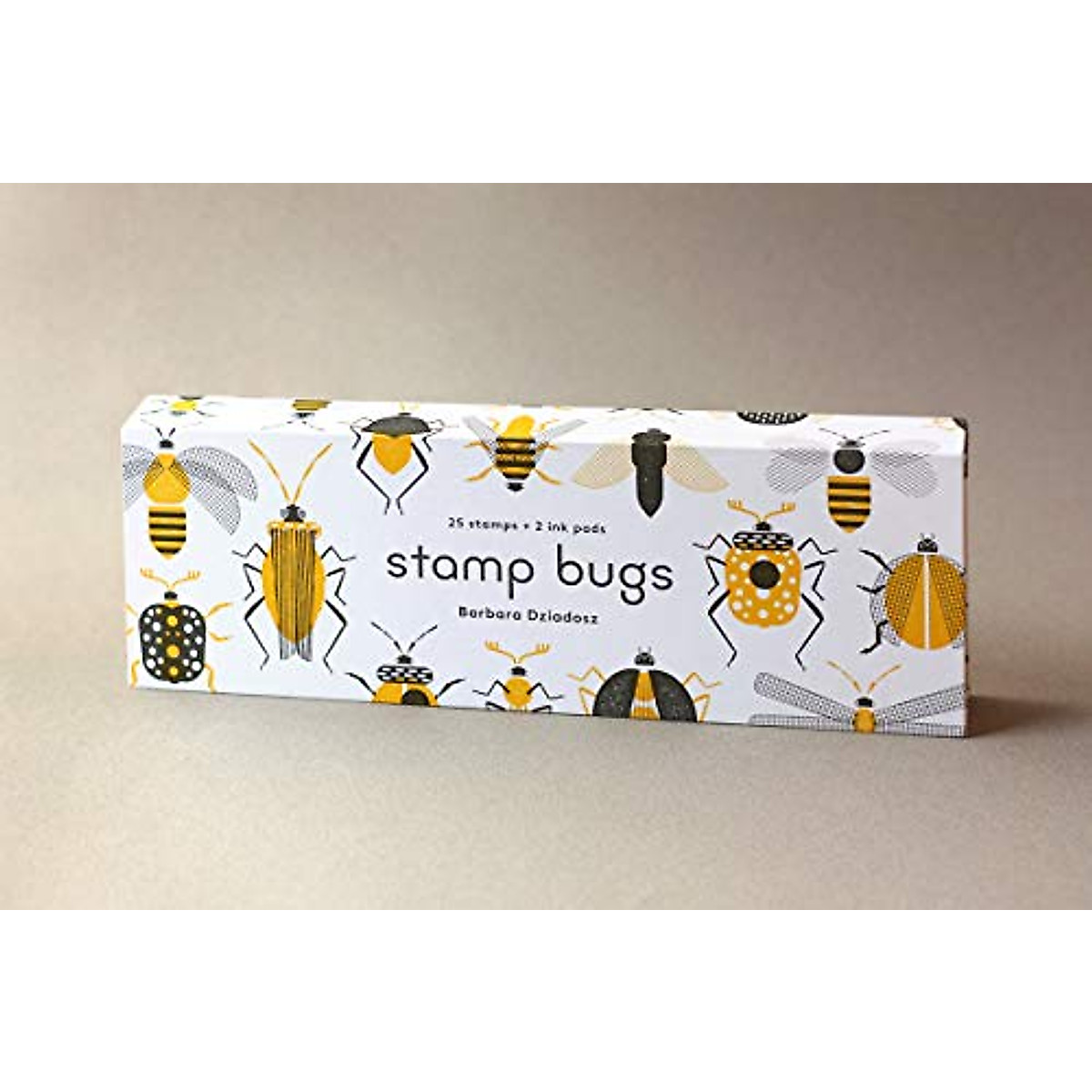 Stamp Bugs (25 stamps, 2 ink colors)