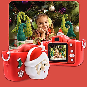 Upgrade HD Digital Camera For Toddlers,Kids Camera,Kid Camera Toys,Christmas Birthday Gifts For Age 3-10 Year Old, Silicone Cover
