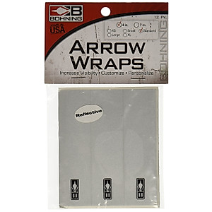 13 - Pk. Bohning 4 inch Blazer Wraps, REFLECTIVE