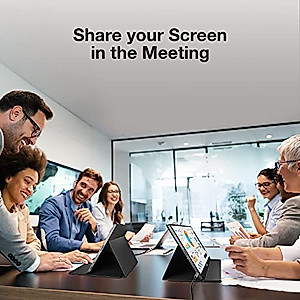 QQH Portable Monitor, 15.6" Monitor for Laptop FHD 1080P USB C Computer Display IPS Second Screen, Mini HDMI Gaming Monitor with Smart Cover, Dual Speakers External Monitor for Phone PC MAC Xbox PS4