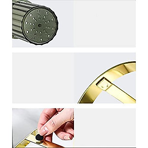 BAFAFA Kitchen Utensil Holder Household Wrought Iron Double Tube Large Capacity Drain Rack Kitchen Chopsticks Storage Rack Racks (Color : Dark Green)