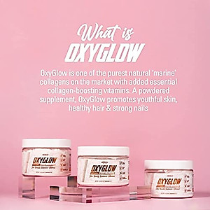 EHPlabs OxyGlow Natural Marine Collagen Powder - Hydrolyzed Marine Collagen Peptides Powder - Boosts Skin Elasticity & Firmness, Accelerates Nail Growth & Strengthens Hair, 30 Serves (Unflavored)